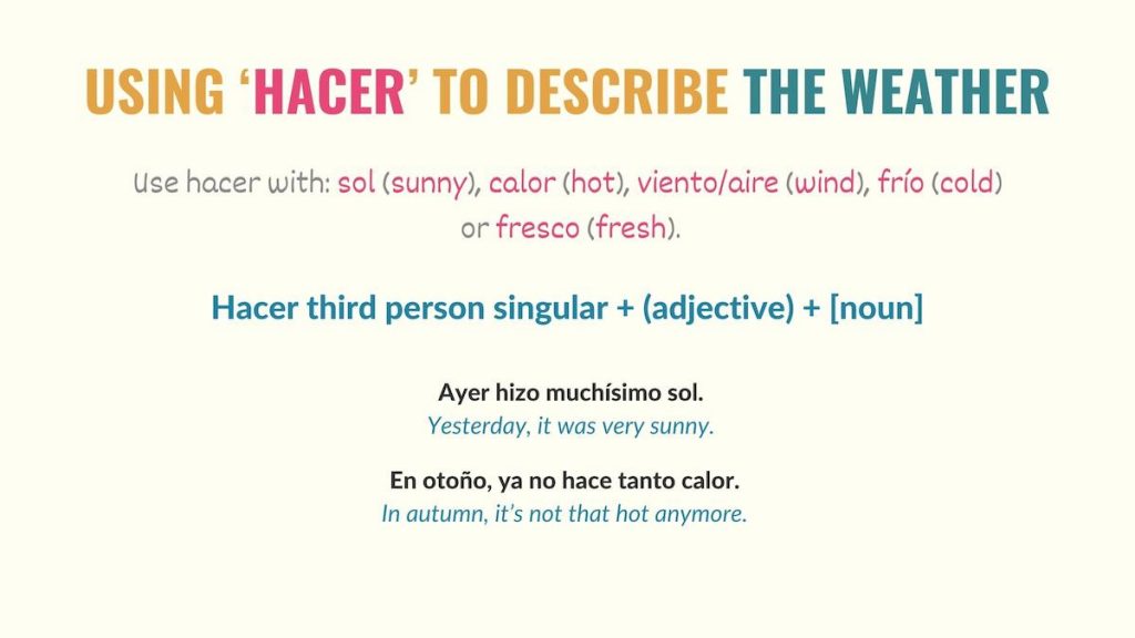 Guide to Weather in Spanish: Weather Terms & Expressions