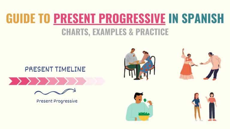 Present Progressive in Spanish: Chart, Examples & Practice