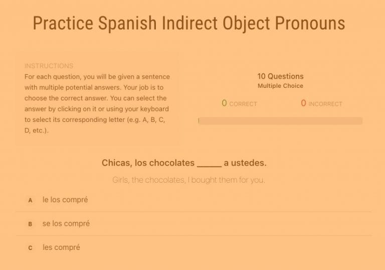 Spanish Indirect Object Pronouns 101: The Complete Guide