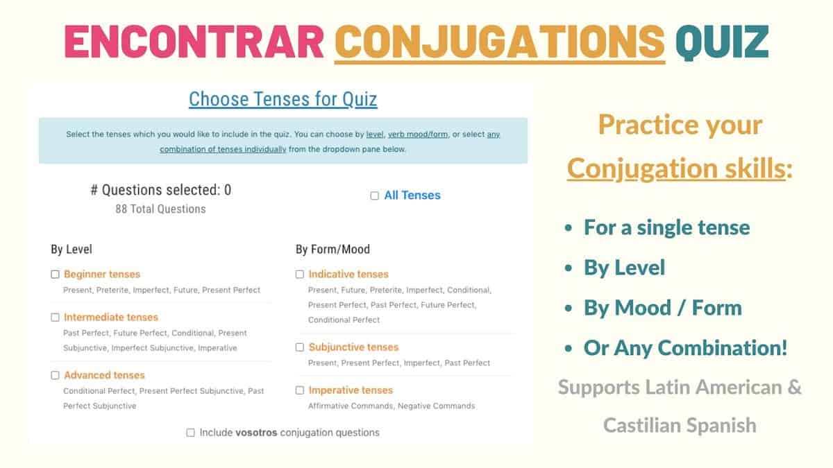 Encontrar Conjugation 101: Conjugate Encontrar In Spanish