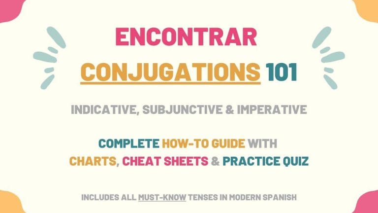 Encontrar Conjugation 101: Conjugate Encontrar In Spanish