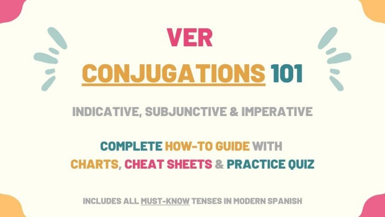 Ver Conjugation 101: Conjugate Ver in Spanish - Tell Me In Spanish