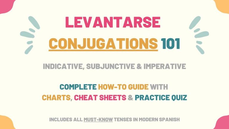 Levantarse Conjugation 101: Conjugate Levantarse in Spanish