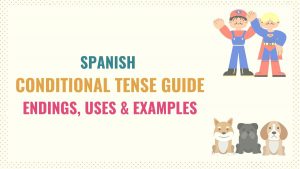 Conditional Tense Spanish 101: Conjugations, Uses & Practice - Tell Me ...