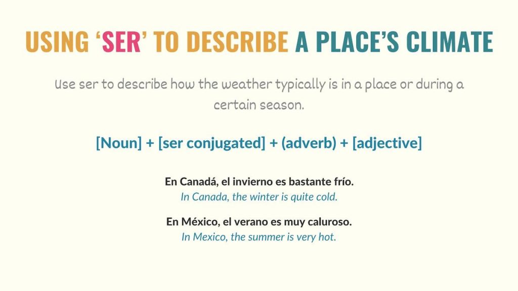Guide to Weather in Spanish: Weather Terms & Expressions