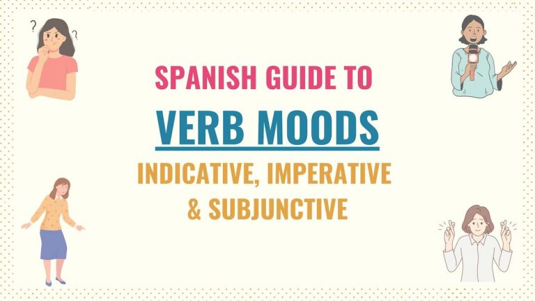 Verb Mood in Spanish: Indicative, Subjunctive & Imperative