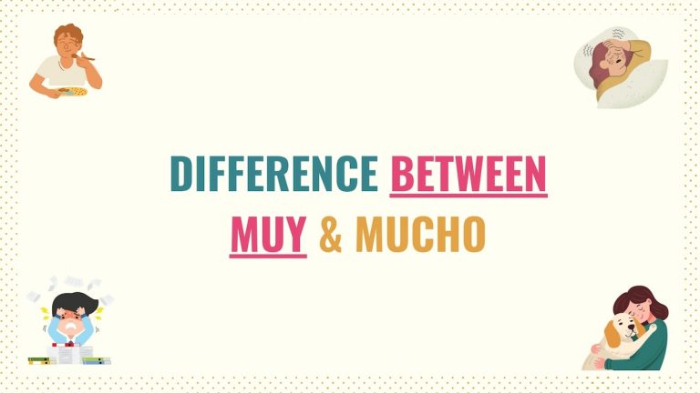 Muy vs Mucho: Key Differences Explained (+ Examples)