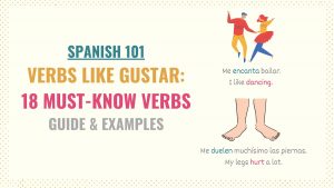 Verbs Like Gustar in Spanish: Conjugations + Must-Know List